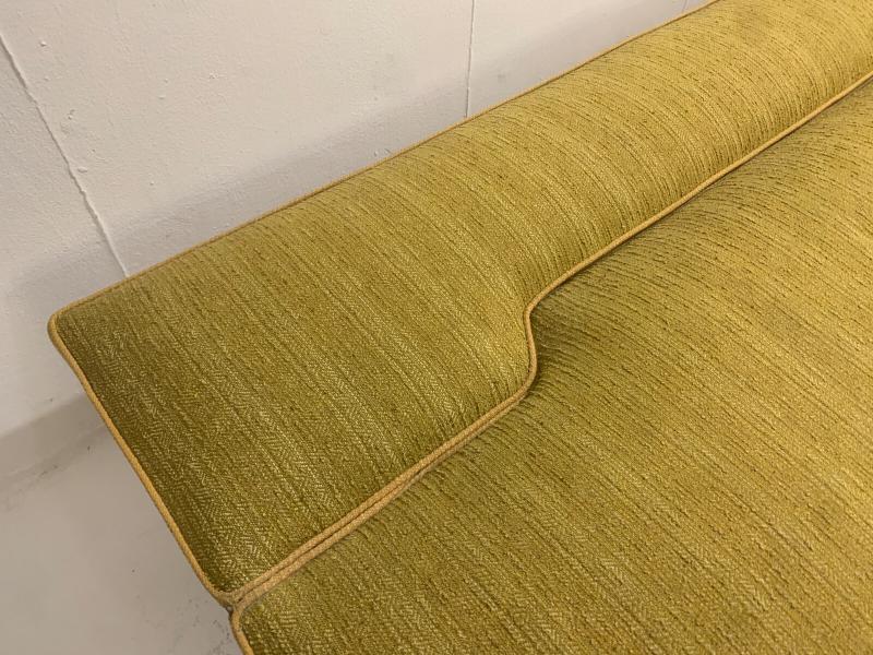 Mid Century Modern Yellow Sofa Bed