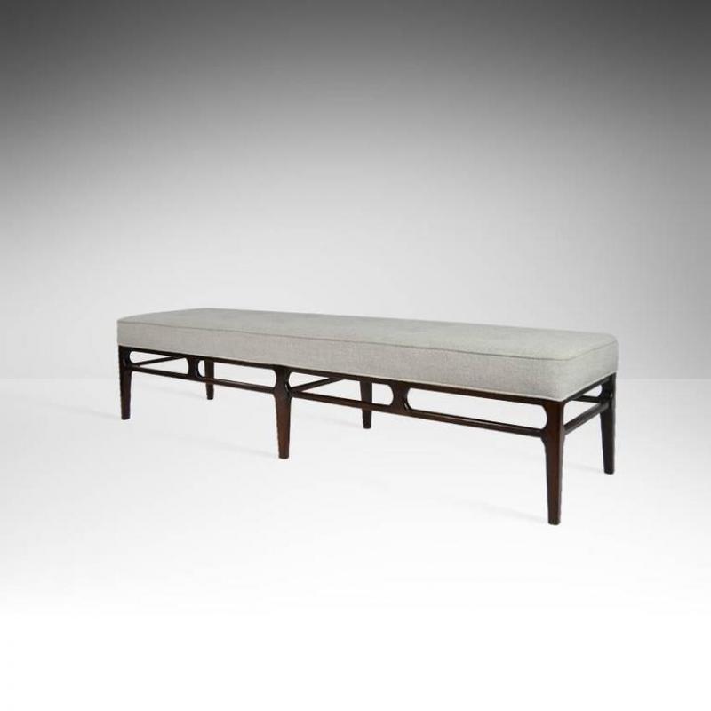Mid-Century Sculptural Bench