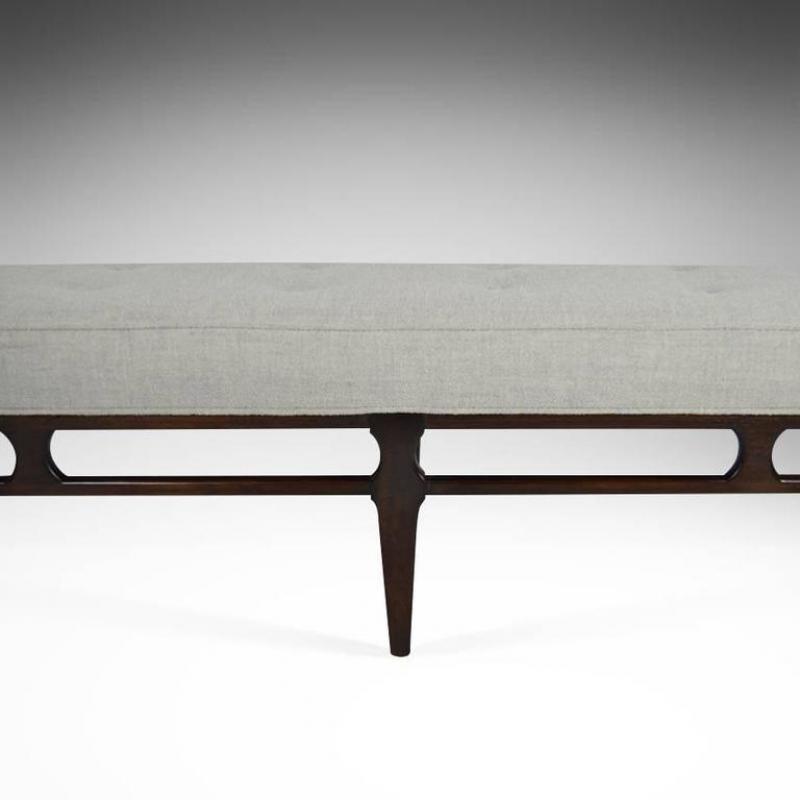 Mid-Century Sculptural Bench