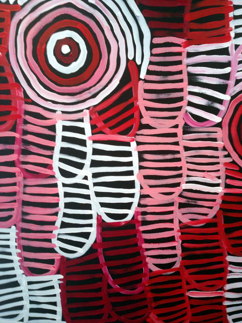 Minnie Pwerle - Australia Aboriginal Painting Awelyewe- Atnwengerrp ...