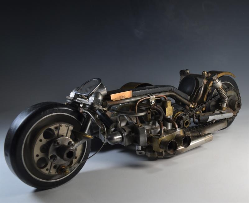 Harley Davidson - Motorcycle One of a Kind Machine Age Sculpture by ...