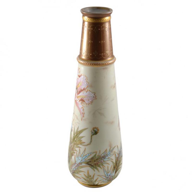 Mount Washington Glass Company - Mt Washington Colonial Ware Vase