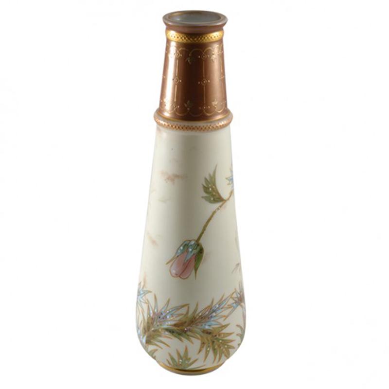 Mount Washington Glass Company - Mt Washington Colonial Ware Vase