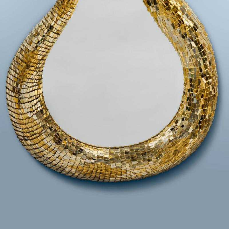 Nathalie Ziegler-Pasqua - SNAKE MIRROR GOLD