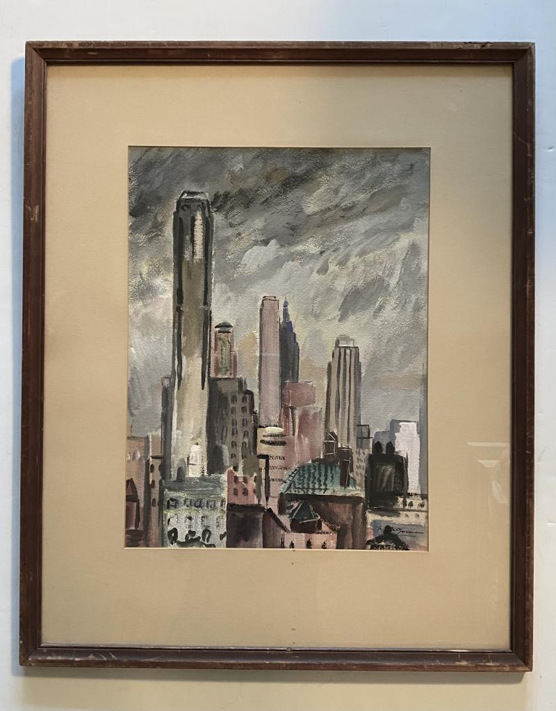 Nora Allison McGuiness - New York Skyline