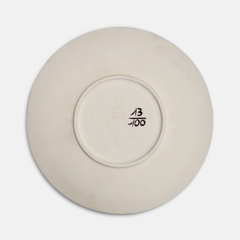 Pablo Picasso - Pablo Picasso Tormented Face Ceramic Plate 1956