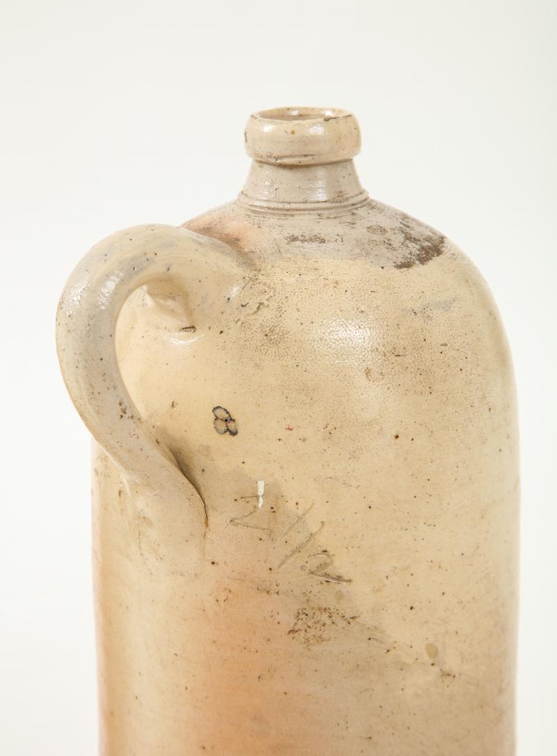 Pair of 16th & 17th C. German Salt Glazed Stoneware Beer Casks