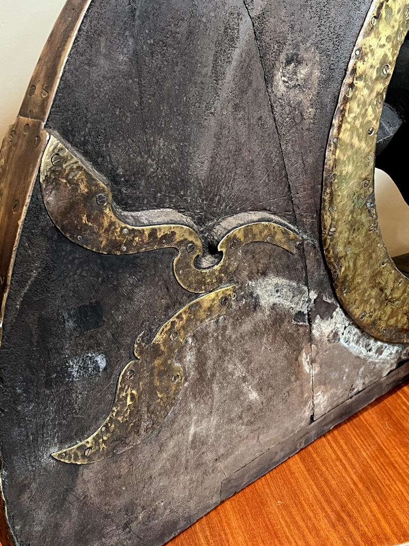 Pair of South Indian Hand-Carved Fore and Aft Indian Snake Boat Prows