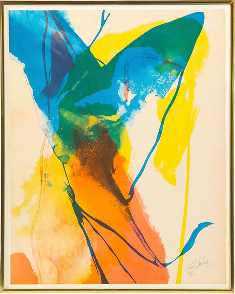 Paul Jenkins - Paul Jenkins Lithograph Circa 1965
