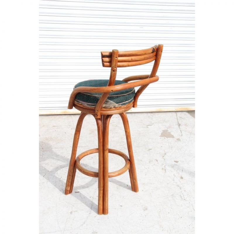Paul McCobb - Midcentury Paul Frankl Style Stools with Swivel