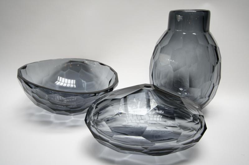 Pedras Faceted Murano Glass Vase