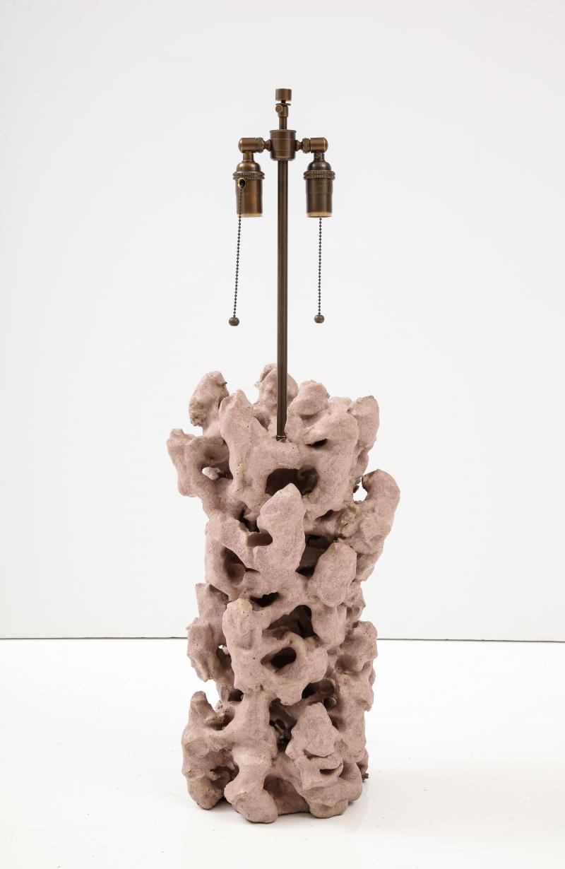 Peter Lane - Large "Scholar's Rock" Table Lamp by Peter Lane