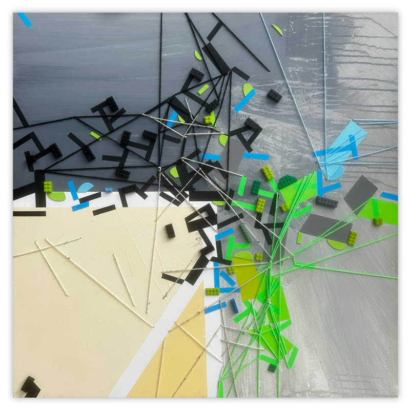 Philippe Halaburda - Inssipi Aankkitareem (Abstract painting), 2024