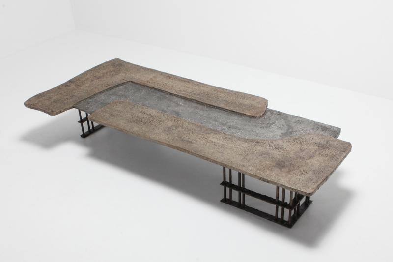 Pia Manu - Pia Manu Authentic Coffee Table by Jules Dewaele - 1970s