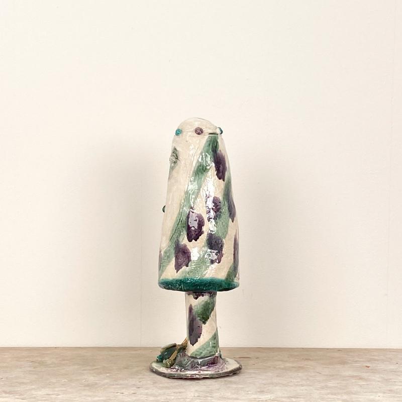 Pop Art Ceramic Figure, America circa 1990