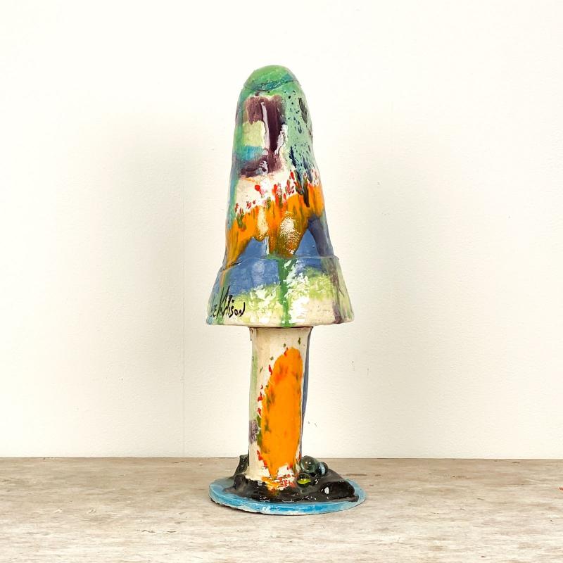 Pop Art Ceramic Figure, America circa 1990