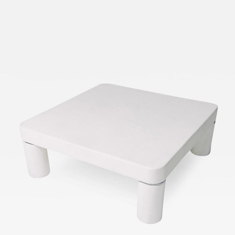 Post Modern Plaster Coffee Table, 1970