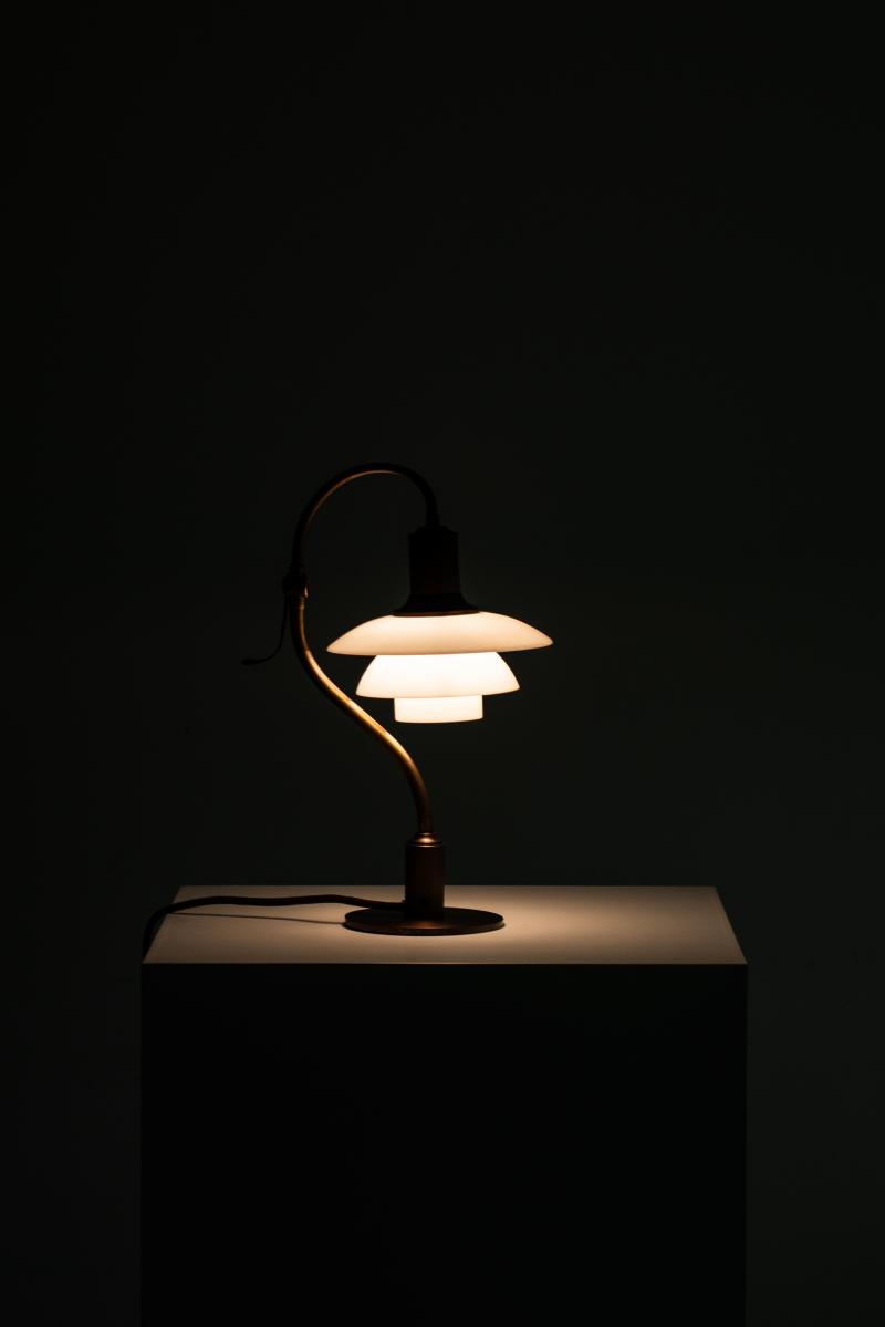Poul Henningsen - Table Lamp Model PH-2/2 ‘The Question Mark’ Produced ...