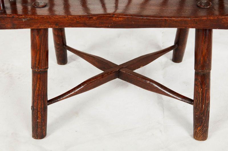 Raked Back Windsor Armchair