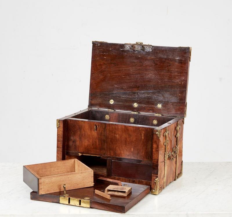 Rare Charles II Valuables Chest