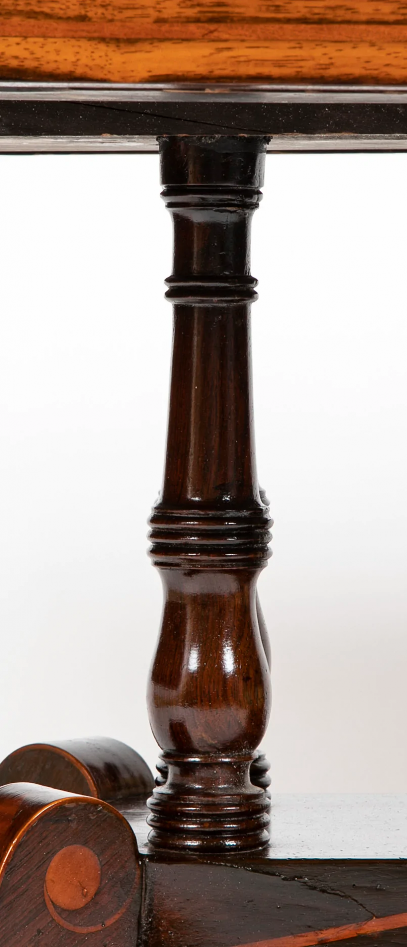 Rare Early 19th Century Regency Banded Calamander Library