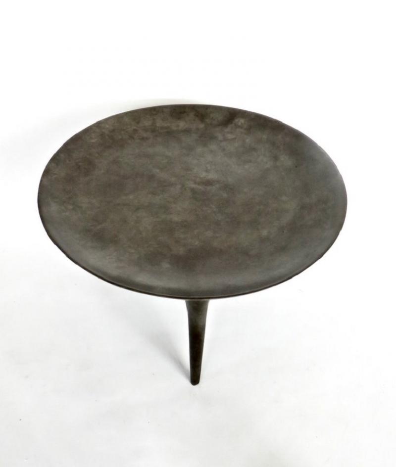 Rick Owens - RICK OWENS LOW BRONZE BRAZIER OR SIDE TABLE