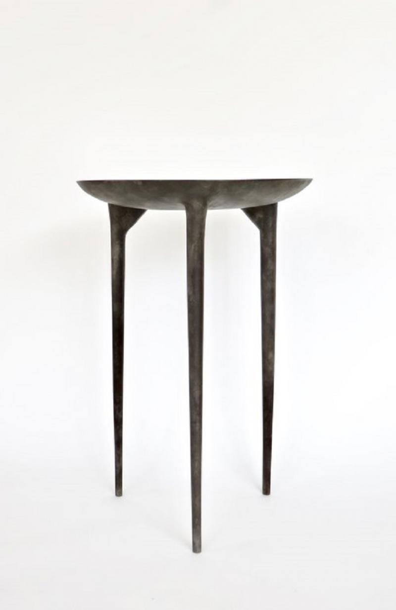 Rick Owens - RICK OWENS TALL BRONZE BRAZIER SIDE TABLE