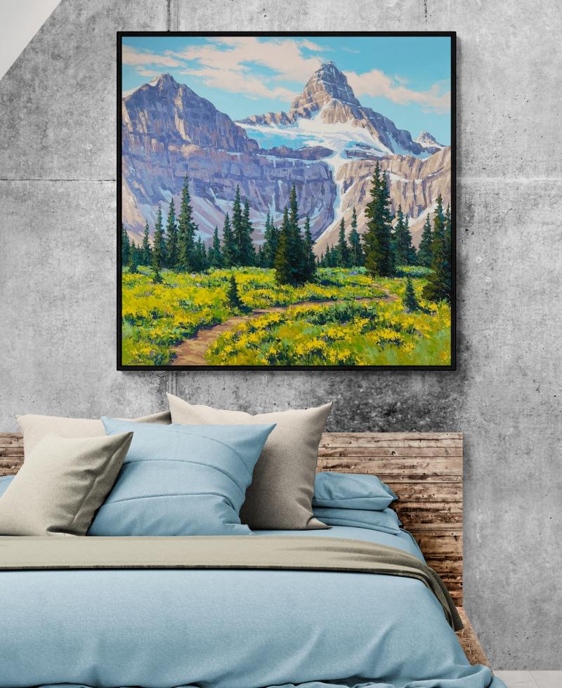 Robert E Wood - Mount Assiniboine Wildflowers