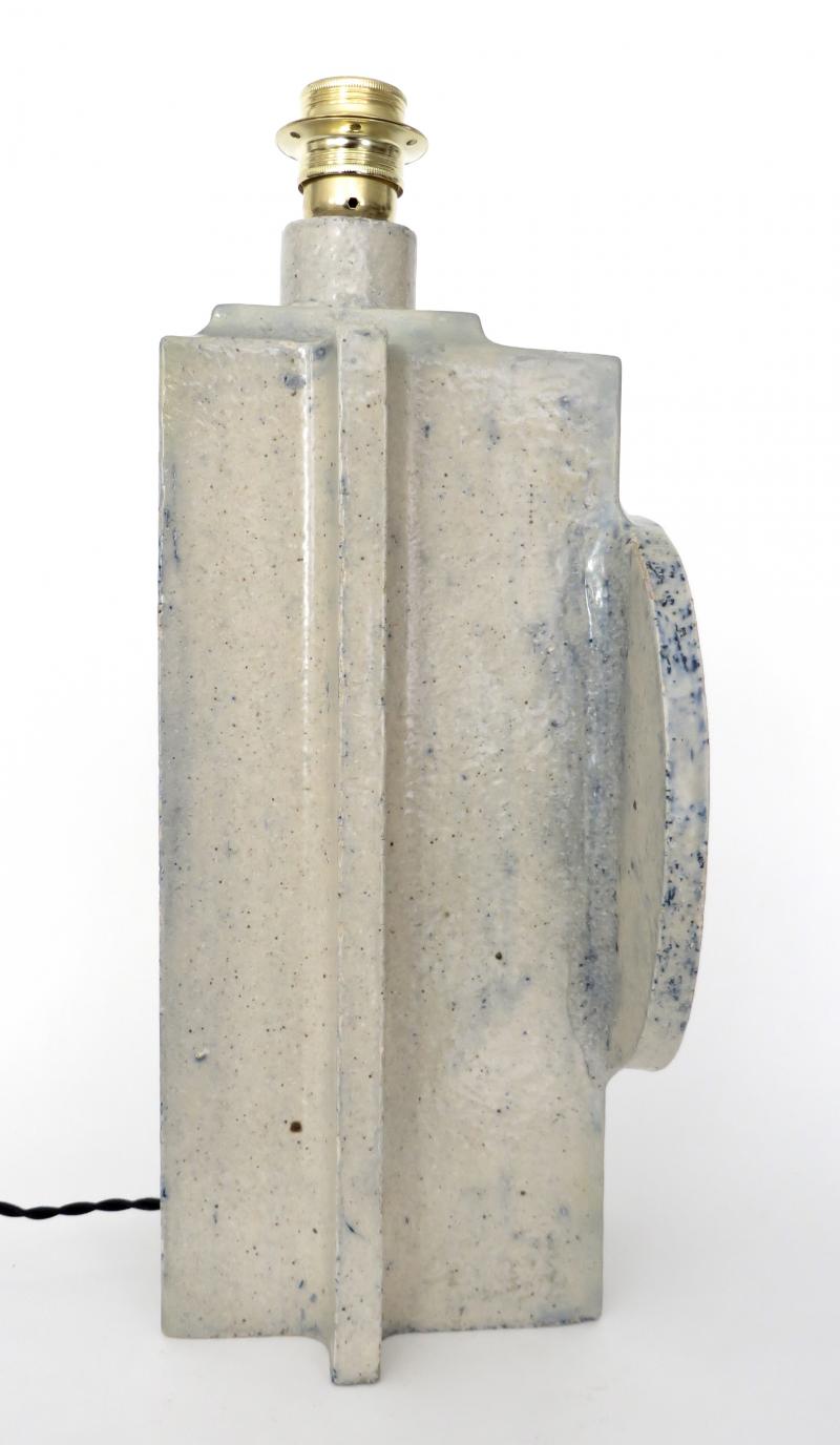 Roger Capron - French Ceramic Table Lamp by Roger Capron