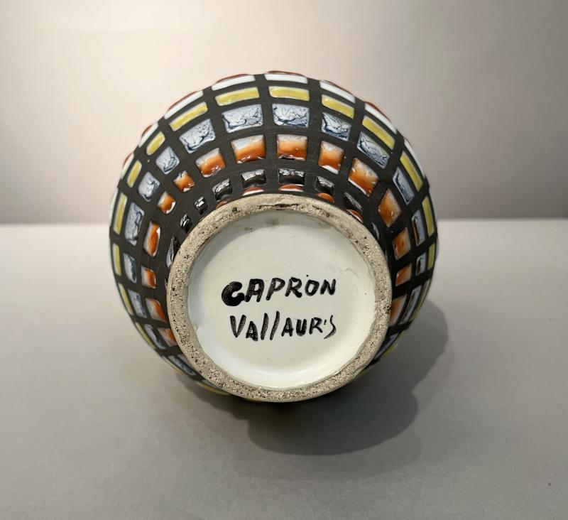 Roger Capron - Vase « Pyjama », by Roger Capron, Vallauris, France ...