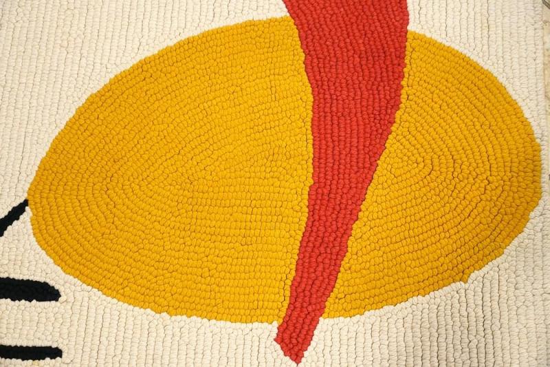 Rug after Alexander Calder 'Green Ball'