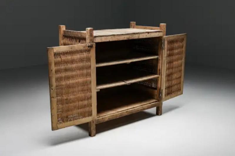 Rustic Wabi Sabi High Board, Pantry Cabinet, Haute-Savoie, Cheese ...