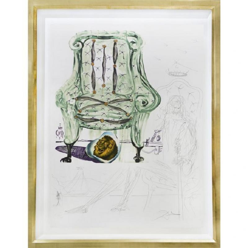 Salvador Dalí - Breathing Pneumatic Armchair by SALVADOR DALI