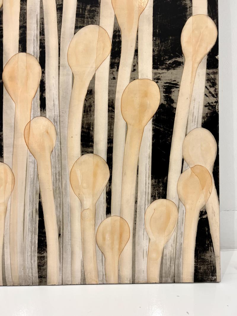 Sara Skaaning - Sara Skaaning Oil Painting on Board