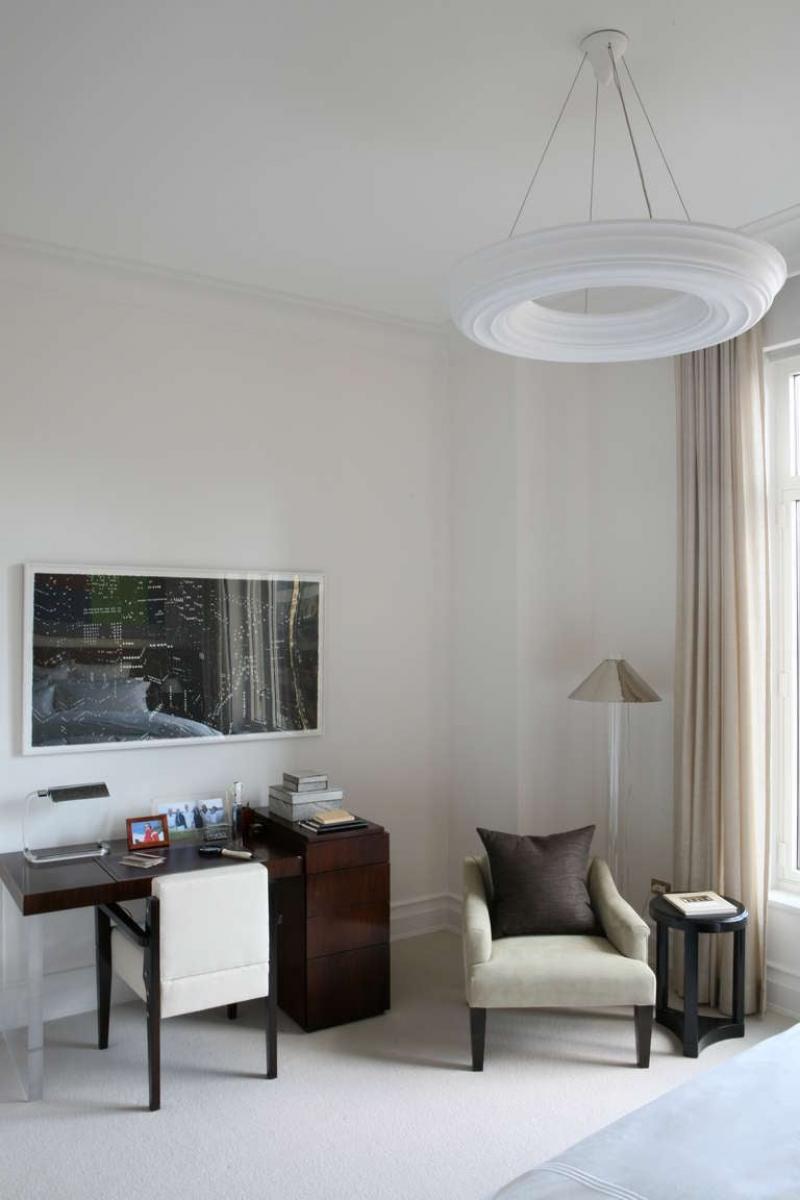 Serge Roche - 2 Large French Modern Neoclassical Plaster Chandeliers in ...