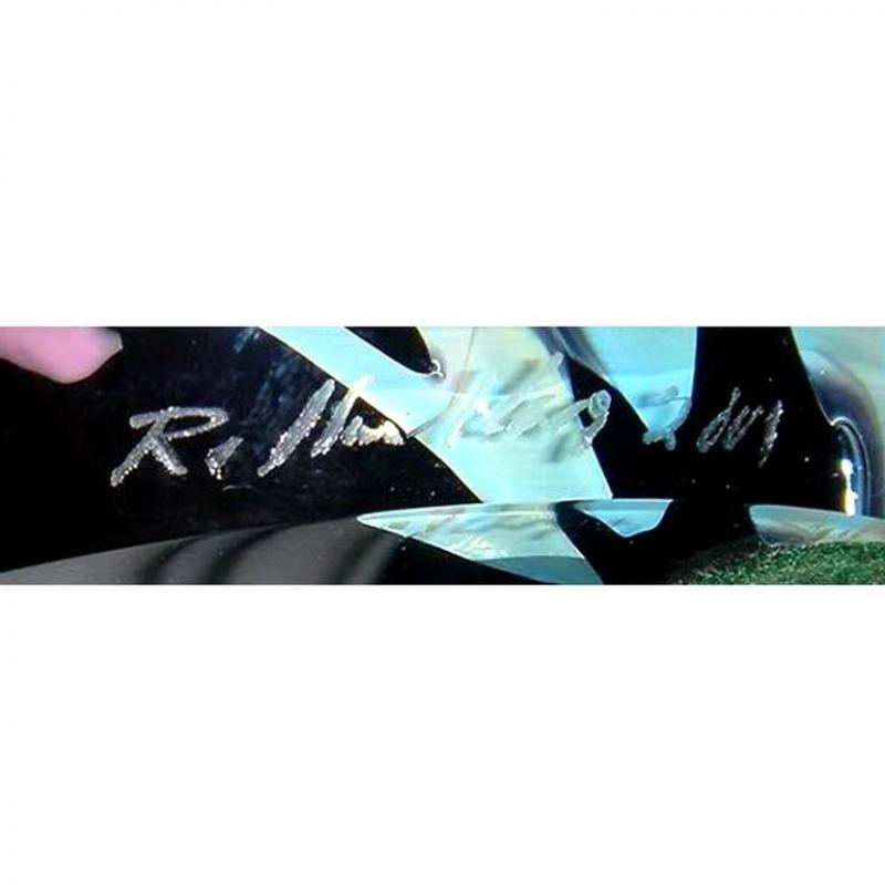 Rollin Karg - Signed Rollin Karg Abstract Art Glass Sculpture