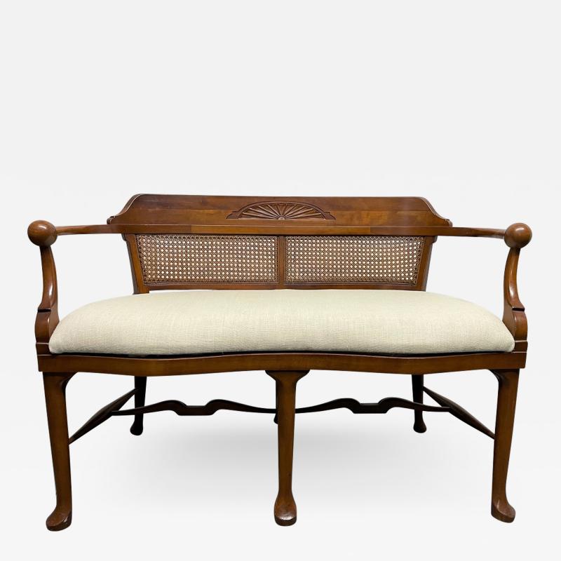 Two Solid Cherrywood Country Style Benches