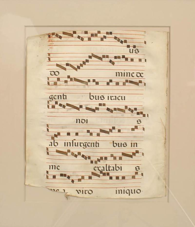 Spanish Renaissance Parchment Music Manuscripts 1