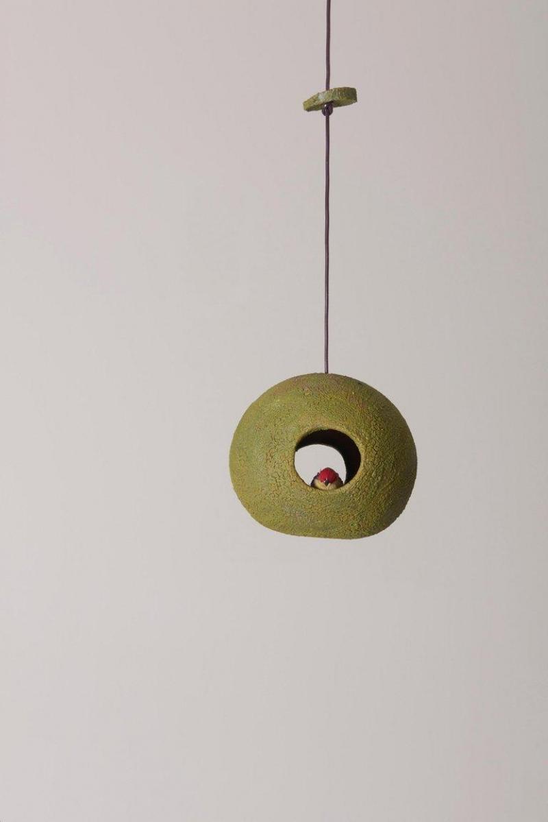 Stan Bitters - Stan Bitters Bird Houses in Spray Metal, USA, 2017