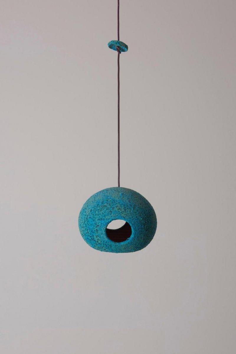 Stan Bitters - Stan Bitters Bird Houses in Spray Metal, USA, 2017