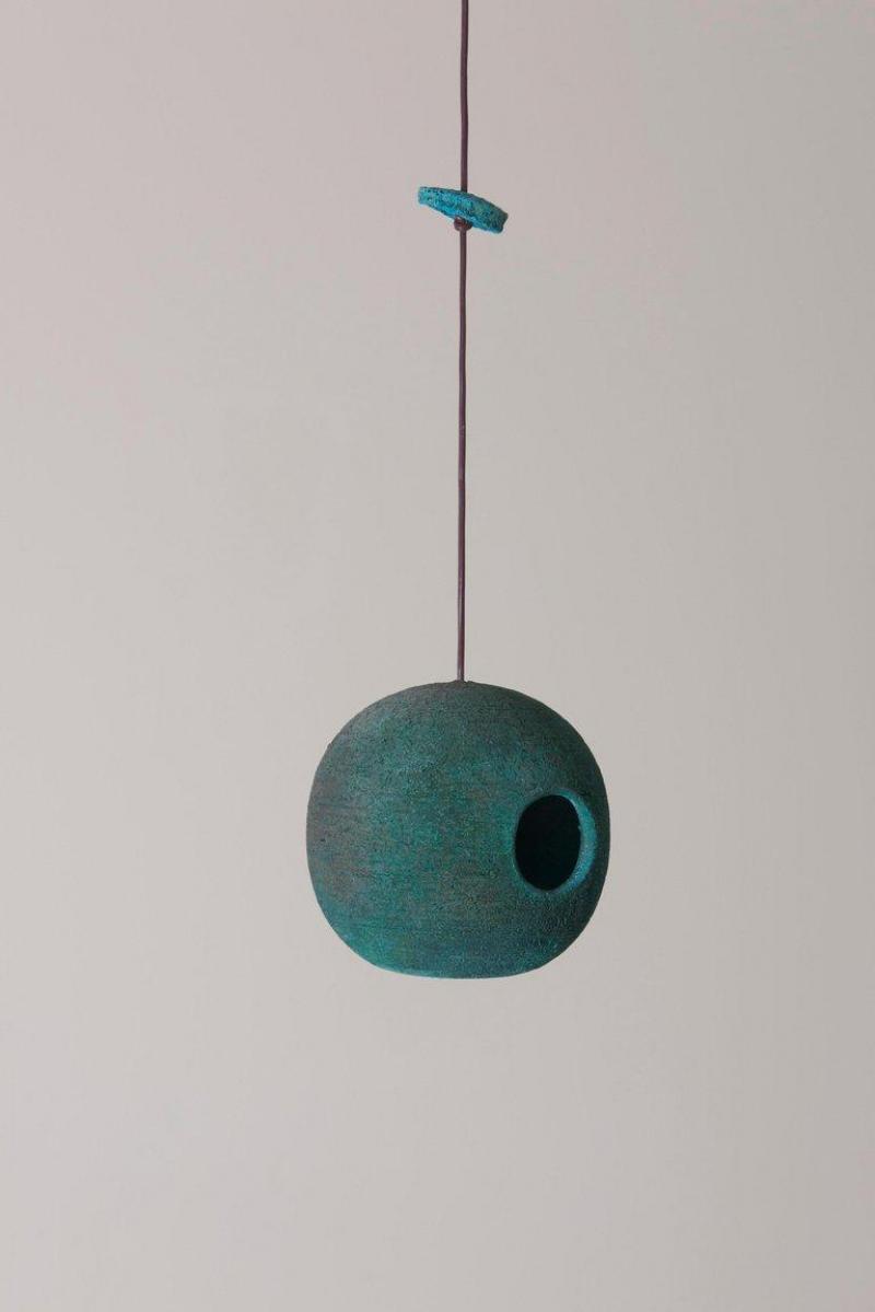 Stan Bitters - Stan Bitters Bird Houses in Spray Metal, USA, 2017