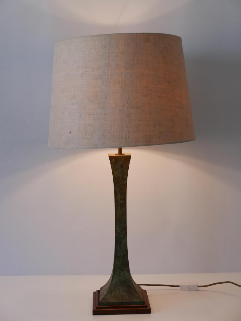 Stewart Ross James - Set of Two Verdigris Table Lamps by Stewart Ross ...