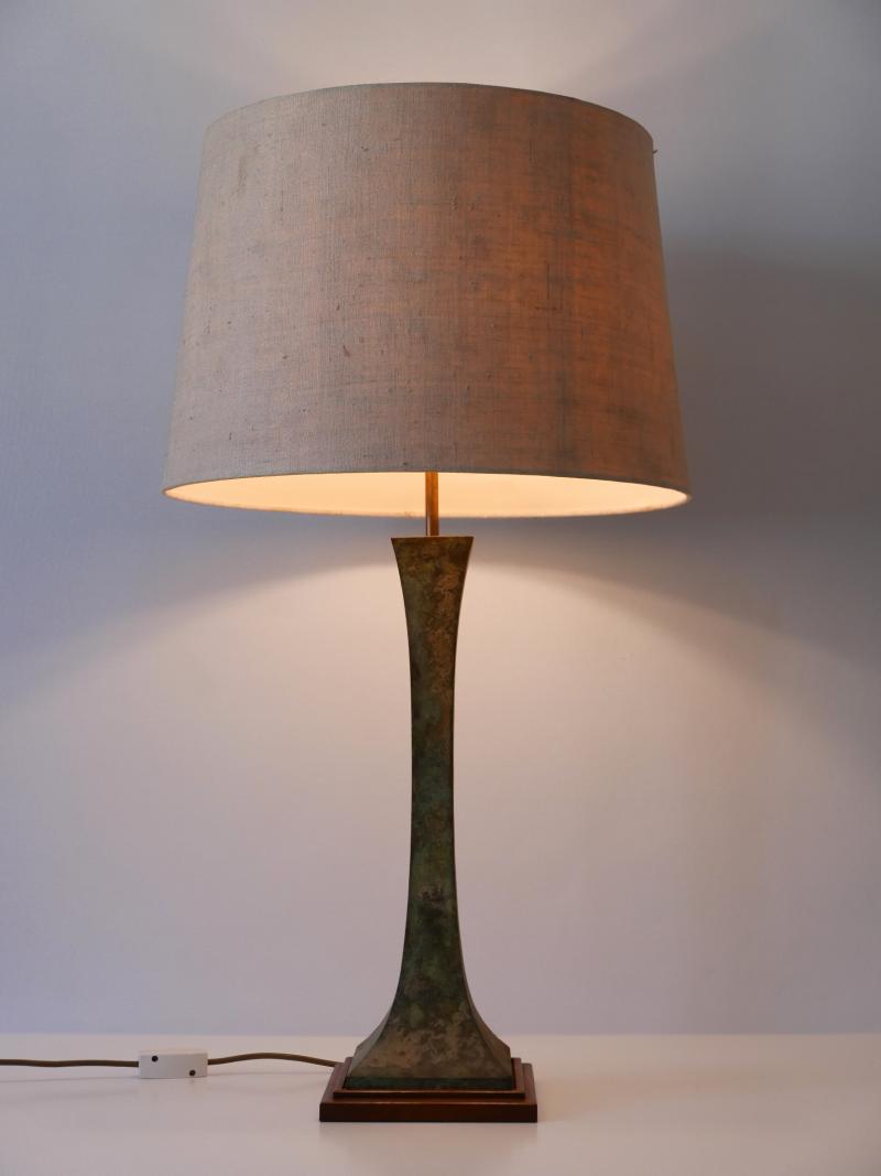 Stewart Ross James - Set of Two Verdigris Table Lamps by Stewart Ross ...