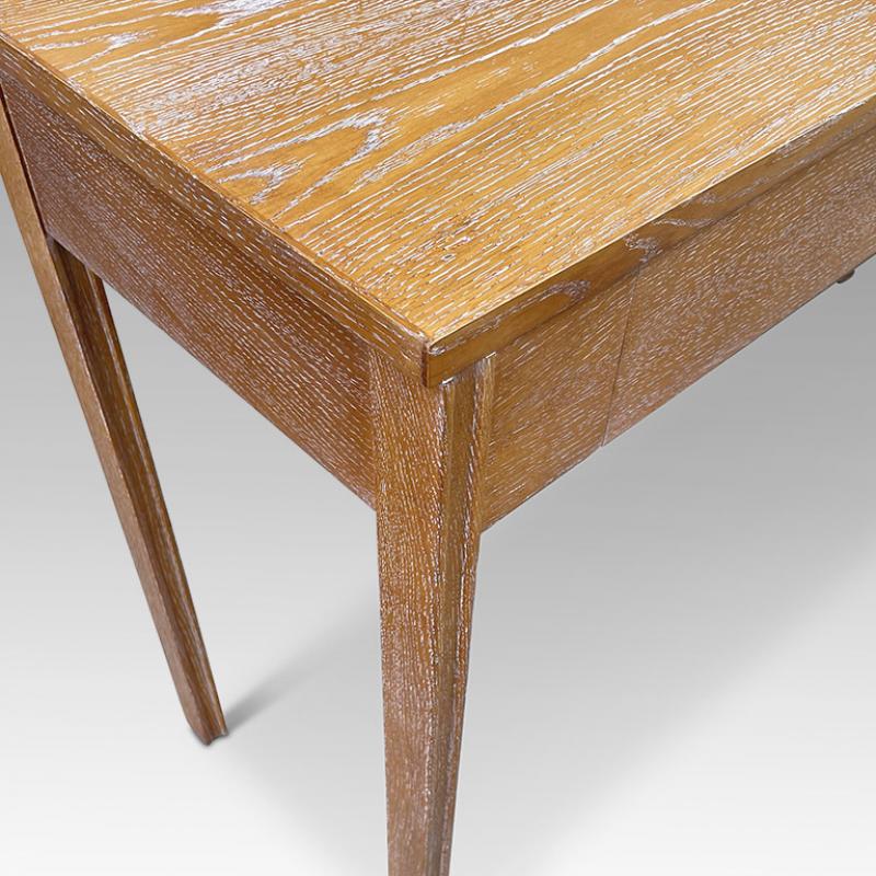 Swedish Console Dressing Table in Limed Oak