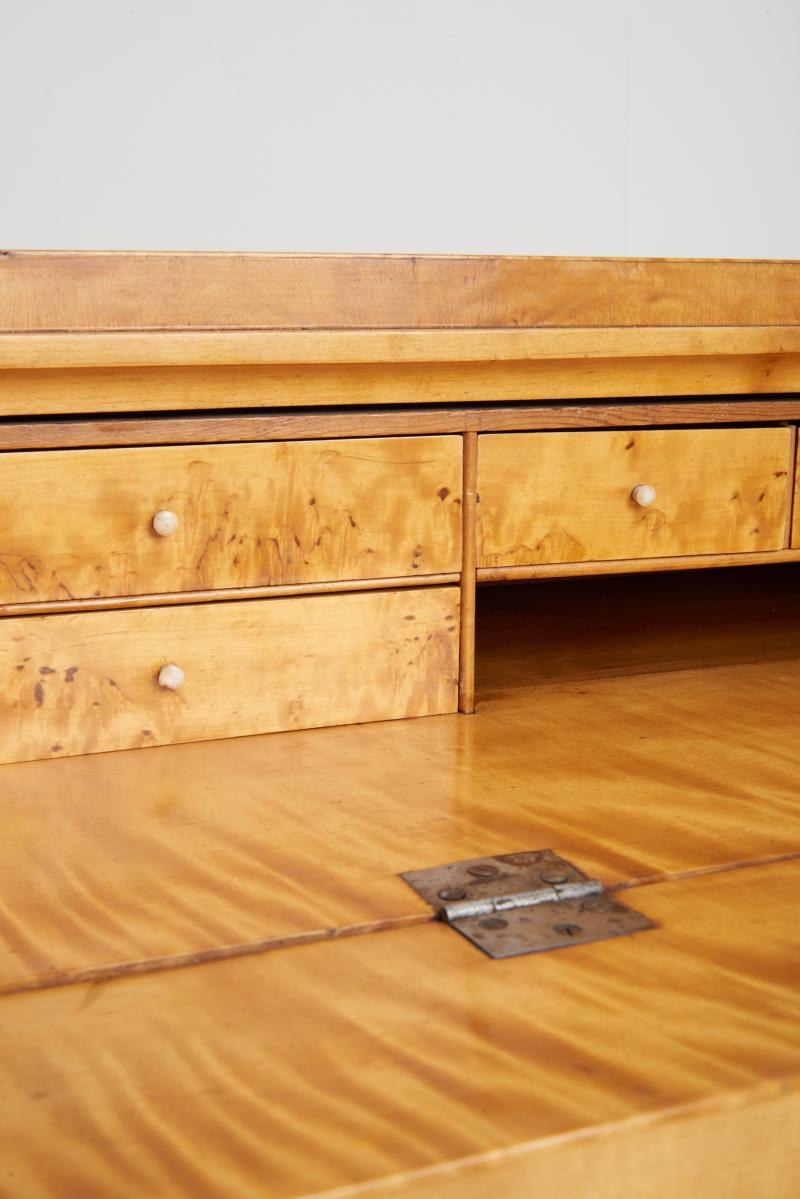 Swedish Satin Birch Chest of Drawers