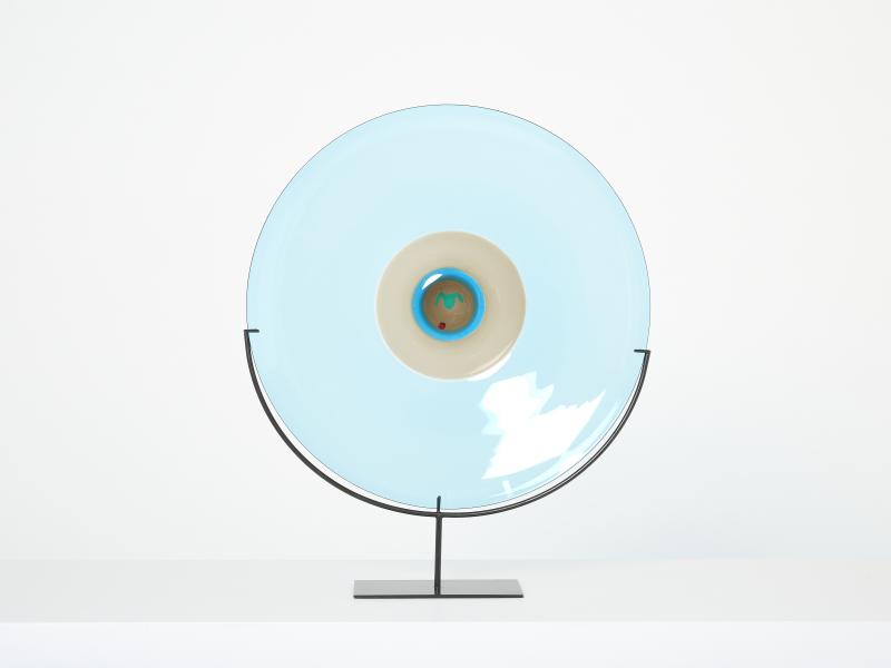 Tapio Wirkkala - Tapio Wirkkala Polipo Venini plate murano sculpture 1990