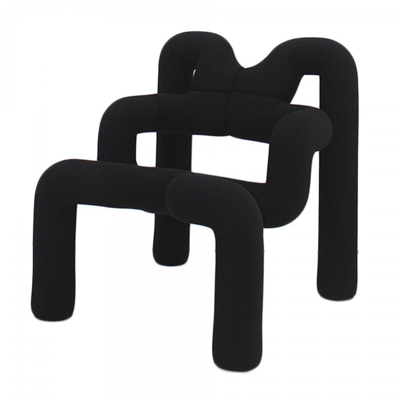 Terje Ekstrom - Contemporary Black Armchair Mod Ekstrem Designed by ...