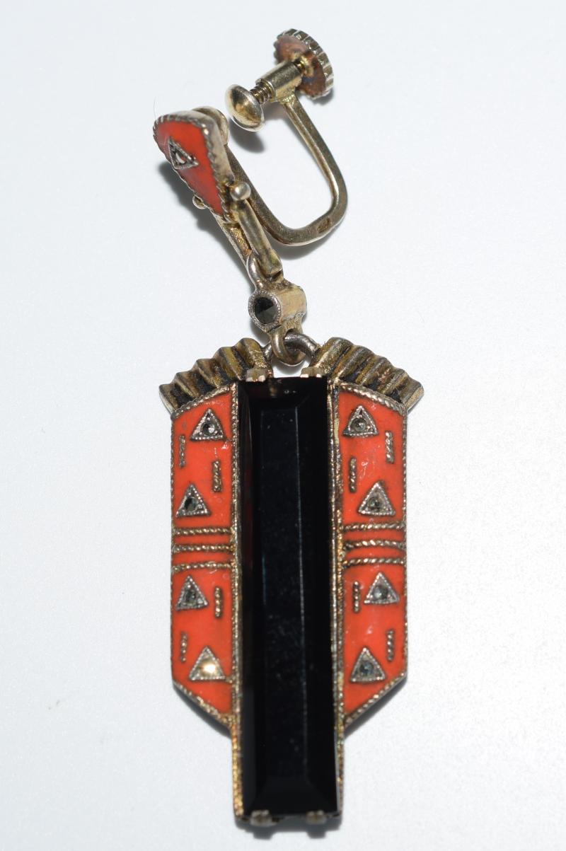 Theodor Fahrner - Theodor Fahrner Earrings Art Deco 1925