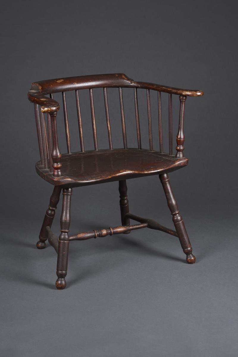 Thomas Gilpin - An Early Philadelphia Low-Back Windsor Armchair