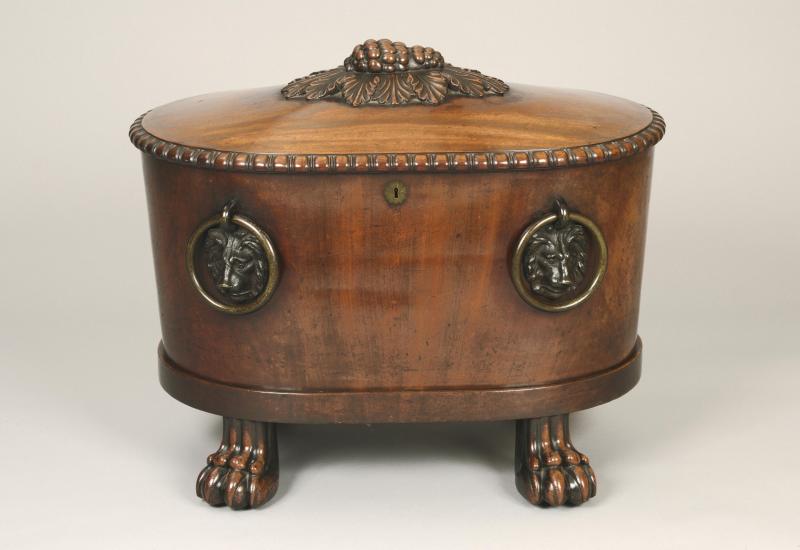 Thomas Hope - English Grand Scale Regency Period Mahogany and Lead ...
